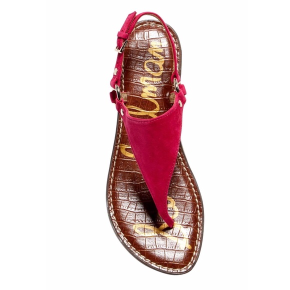 Sam Edelman | Shoes | Sam Edelman Greta Sandal Very Berry Size | Poshmark